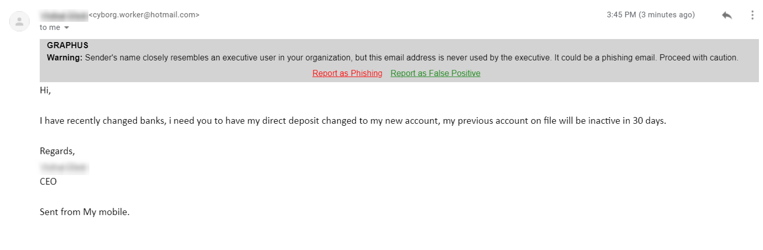 Graphus protects against Business Email Compromise (BEC) Scams | Graphus